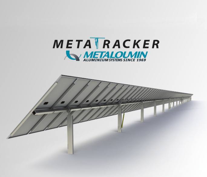 METATRACKER Horizontal Single Axis Tracker - Metaloumin